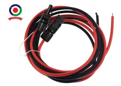 China 1000V 6mm Solar Panel Extension Cable With Connector IP68 Waterproof Adaptor Kit for sale