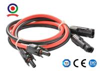 China 30feet 4mm2 Solar Panel Extension Cable Wire Female & Male IP65 With Connector for sale