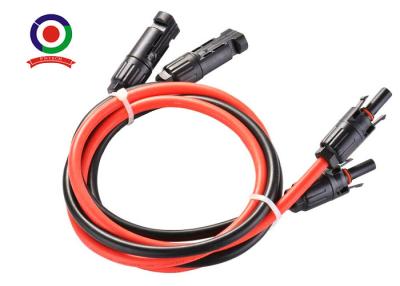 China 14AWG Extension PV Cable Wire Male Female Connector Solar Panel Adaptor Kit Tool for sale