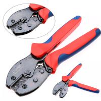 China 14AWG-10AWG Solar Crimping Tool Kit with Ratcheting Mechanism for PV Terminal Connections - 270mm Length, 0.74kg Weight for sale