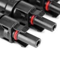 China CE 4 To 1 T Type Branch Cable Connectors Coupler Combiner For Solar Panel for sale