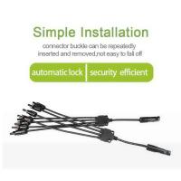 China 1 Pair PPO 4 Way Y Branch Connector For Solar Panel for sale