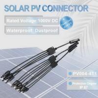 China 1T4 Y Branch M/FFFF F/MMMM Solar Panel Parallel Connectors for sale