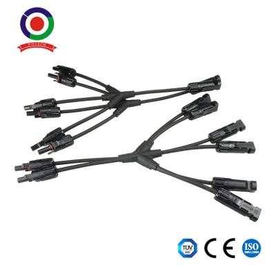 China MC4 IP67 Waterproof Y Connector For Solar Parallel Connection for sale