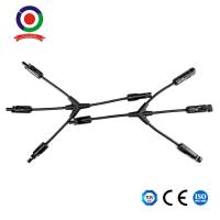 China IEC62852 Y Branch PV Solar Panel Cable Connectors With Low Power Loss for sale