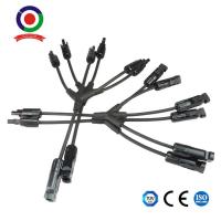 China OEM Anti Aging 1 To 3 Y Branch Solar Panel Parallel Connectors for sale