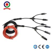 China UL94-V0 1 To 3 Solar Y Branch Connectors F/MMM M/FFF for sale