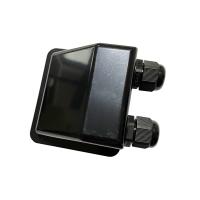 China Waterproof ABS Double Cable Solar Panel Entry Gland 6-12mm with IP67 Rating for 2-6mm² Cables for sale
