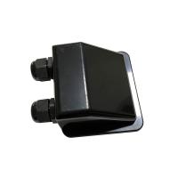 China Weatherproof ABS Solar Double Cable Entry Gland with 6mm to 12mm Cable Gland Diameter for 2mm² to 6mm² Cables for sale
