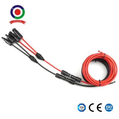 China Connectors Y Branch 1 To 2 Parallel Adapter M/FF And F/MM For Solar Connection for sale