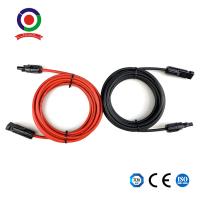 China TUV UL Standard 1m -10m 6mm2 10 AWG Solar Extension Cable with PV Connectors for sale