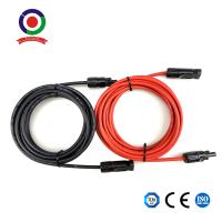 China PV Wire Copper Conductor XLPE Jacket UV Resistant Solar Panel Extension Cable for sale