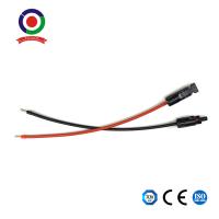 China 10ft 20Ft 10 AWG Solar Panel Extension Cable With IP67 Female And Male Connector for sale