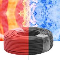 China 4mm² 100m DC1.8KV Single Core Solar Cable Red Black for sale