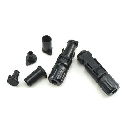 China Waterproof IP67 Power MC4 Solar Panel Connectors 1000V Crimp Set Male Female for sale