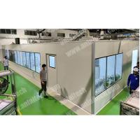 China Modular Clean Room Laboratory Dust Free Cleanroom Class 100-100K H14 HEPA Filter for Pharmaceuticals for sale
