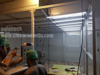 China ISO 5 Class 100 Modular Clean Booth with Sterilization for Industrial Use for sale