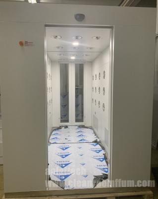 China Automatic Sliding Door Air Shower for Clean Room 1200mm Width 304 Stainless Steel for sale