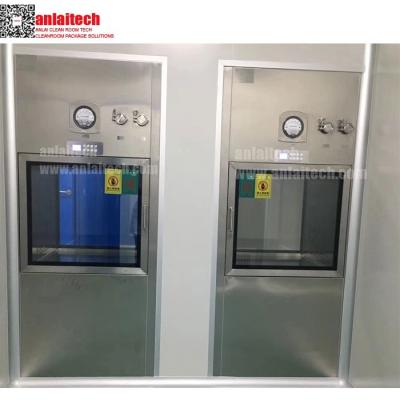 China GMP Standard Pass Box for Clean Room 600x600x600mm Stainless Steel for sale