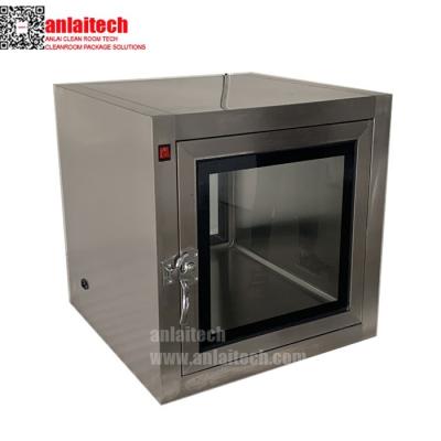 China Dust Free Purification Pass Box for Cleanroom Workshop Operating Room 600mm for sale