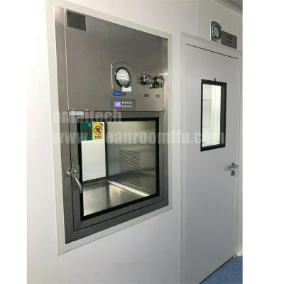 China High Performance Laboratory Clean Pass Through Box 600x600x600mm Stainless Steel for sale