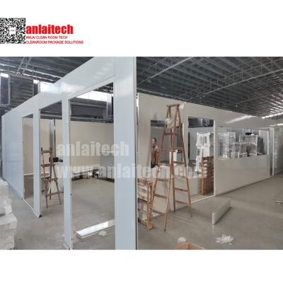 China Clean Room for N95 Face Mask Production ISO 8 Modular Panel System for sale