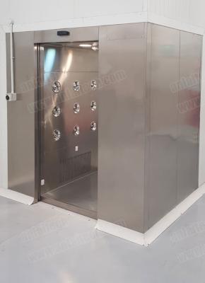 China Automatic Door Air Shower for Clean Room 1200mm Width 220V 50Hz for sale