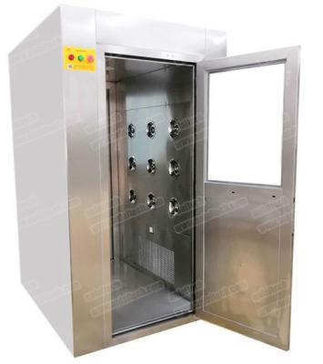 China Industrial Air Shower Clean Room with Stainless Steel and Cold Rolled Steel Options for sale
