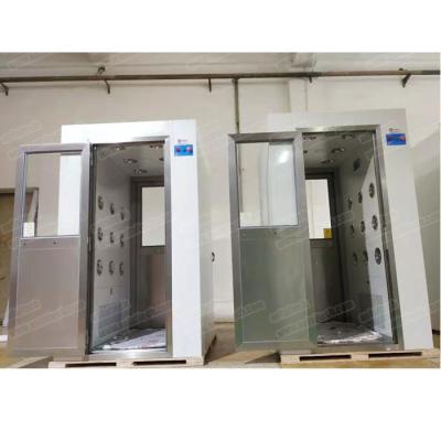 China Three-Side Blow Air Shower 1200mm Pass Through Clean Room Air Shower Room for sale