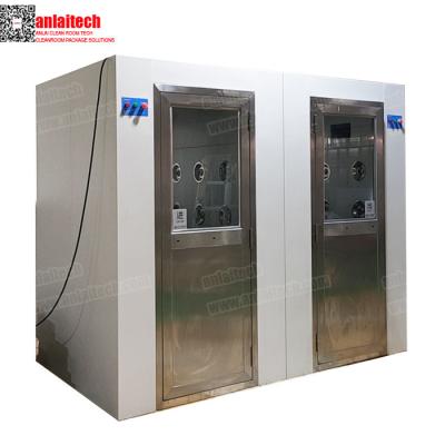 China Industrial Air Shower 1200mm Stainless Steel HEPA Filter Cleanroom Equipment for sale