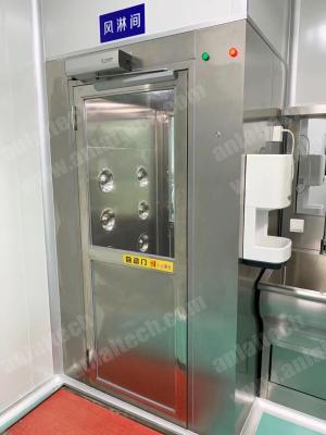 China Stainless Steel Air Shower 304 Food Factory Pass Through 1200mm Width for sale