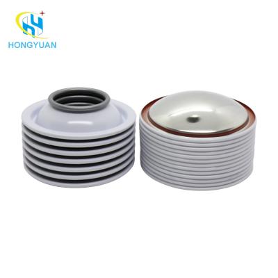 China Aerosol Can Bottle Cone and Dome Aerosol Tin Can Components Lids for sale