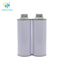 China Pvc Metal Tinplate Glue Bottle Chemical Cans With Screw Lid for sale