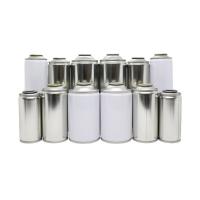 China Hair Spray Empty Aerosol Tin Can Metal Aerosol Spray Cans with Screw Cap for sale