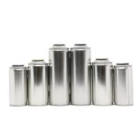 China Hair Spray Empty Aerosol Tin Can Metal Aerosol Spray Cans with Screw Cap for sale