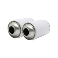China Hair Spray Empty Aerosol Tin Can Metal Aerosol Spray Cans with Screw Cap for sale