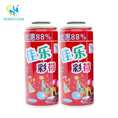 China Empty Fake Snow Spray Cans OEM for Festive Decoration for sale