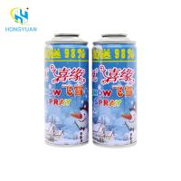 China 280ml Empty Aerosol Tin Can Snow Spray for Christmas Party for sale