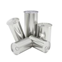 China Custom Empty Refill Aluminum Metal Mist Spray Bottle Silver for Chemical Industrial for sale