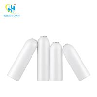 China Hair Mist Empty Aluminum Aerosol Can Round For Filling Line for sale