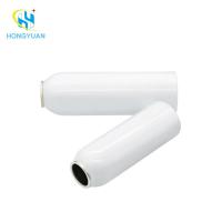 China Medical Round Clear Aluminum Aerosol Spray Can in White Metal for Packaging of Medical for sale