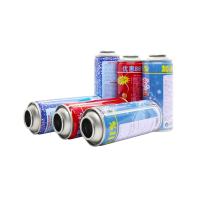 China Anti Corrosion Cosmetic Packaging Aluminum Spray Can Lacquered Surface Finishing for sale