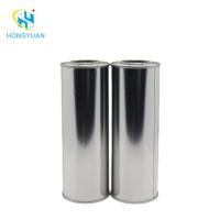 China Engine Oil Additive Tank Container Metal Tin Can with Lid Customizable for sale