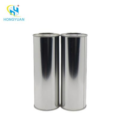 China Engine Oil Additive Tank Container Metal Tin Can with Lid Customizable for sale