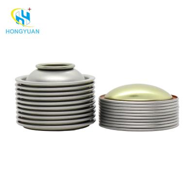 China 57mm Diameter Tin Aerosol Can Parts For Aerosol Products for sale