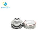 China Straight Wall Aerosol Can Components Dia 65mm Gold Lacquered Inner Printing for sale