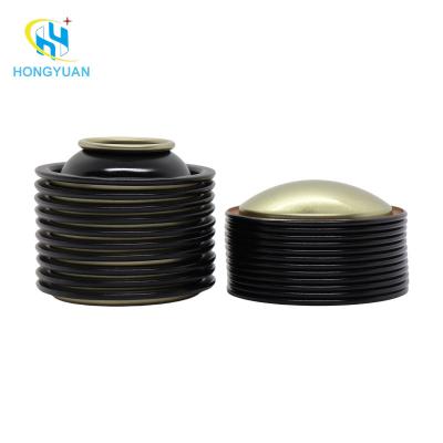 China 65mm Diameter Aerosol Components Black for Industrial Applications for sale