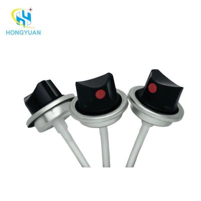 China Industrial Aerosol Can Valve Gas Sprayer Valve With Actuators for sale