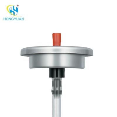 China Hand Push Button Aerosol Valve And Actuator For Accurate Aerosol Dispensing for sale