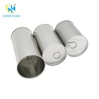 China Airtight Tin Chemical Can Leak Proof Round Metal Tins 500ml 1 Liter for Safe Storage for sale